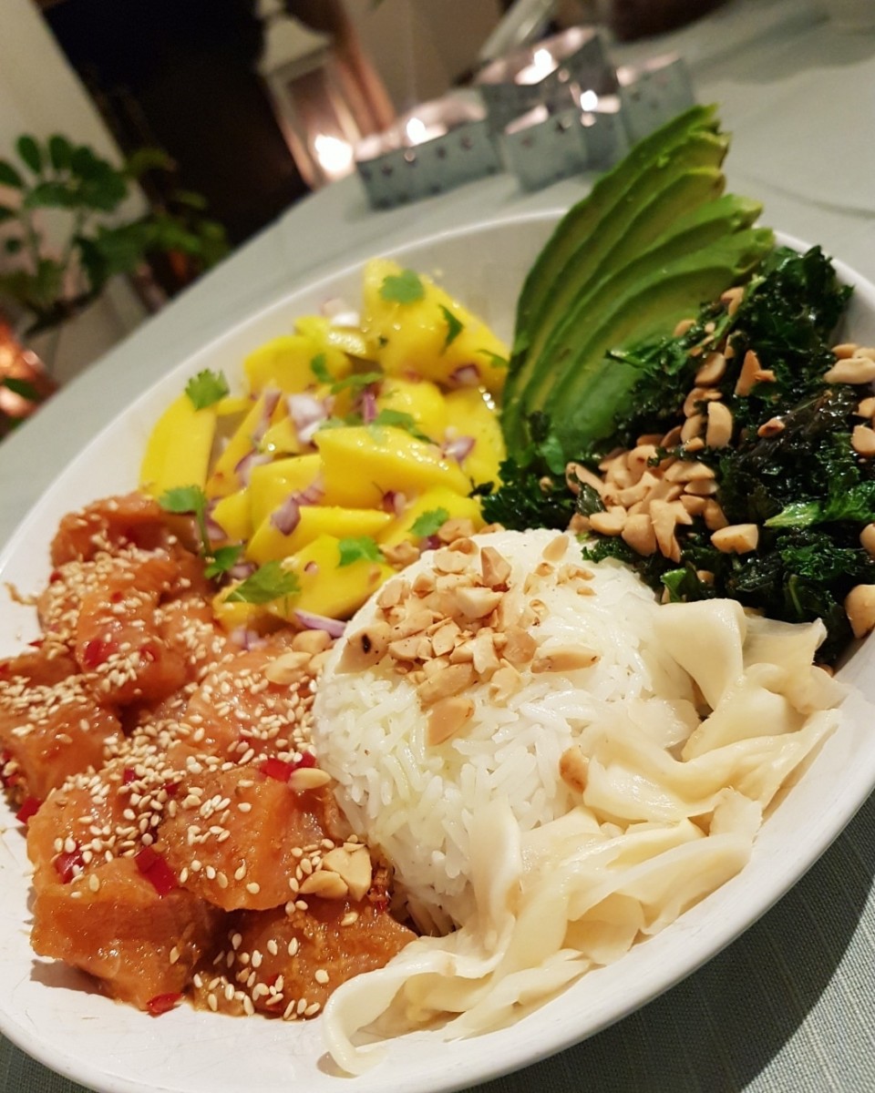 Pókebowl - en enkel, sunn og god middag - SportyBakerHansen